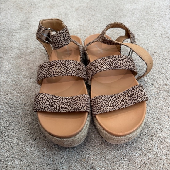Target | Shoes | Target Leopard Print Platform Sandals | Poshmark